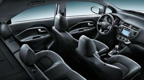 The interior of the 2012 Kia Rio SX 5-door | Torque News